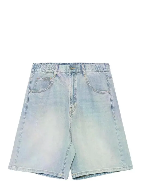 JNBY Straight-leg Denim Shorts - Blue