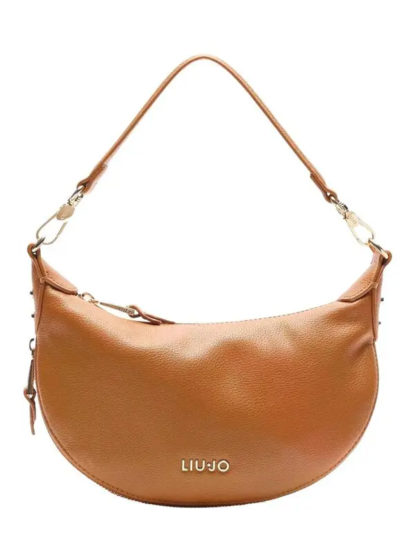 Liu Jo Logo Lettering Shoulder Bag - Brown