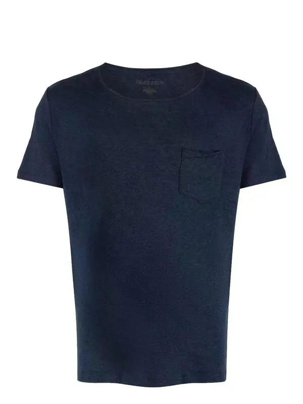 PRIVATE STOCK LABS The Hector Crew-neck T-shirt - Blue