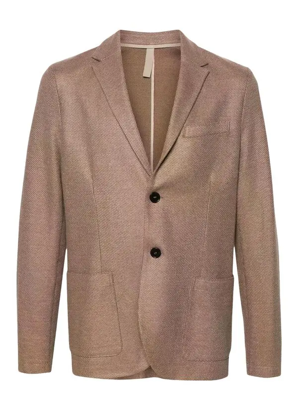 Harris Wharf London Notched-lapels Single-breasted Blazer - Neutrals