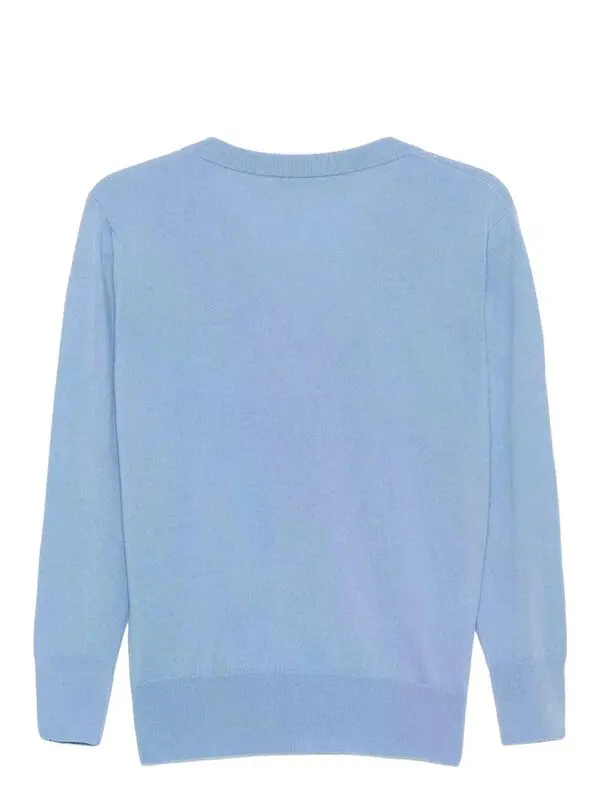 Incentive! Cashmere Ginan Sweater - Blue