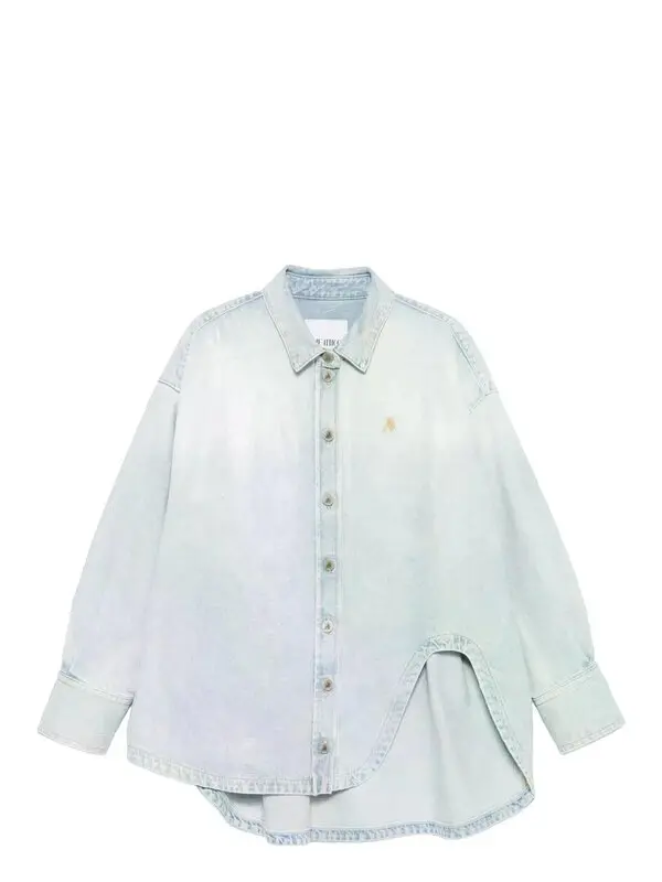 Attico Diana Shirt Jacket - Blue