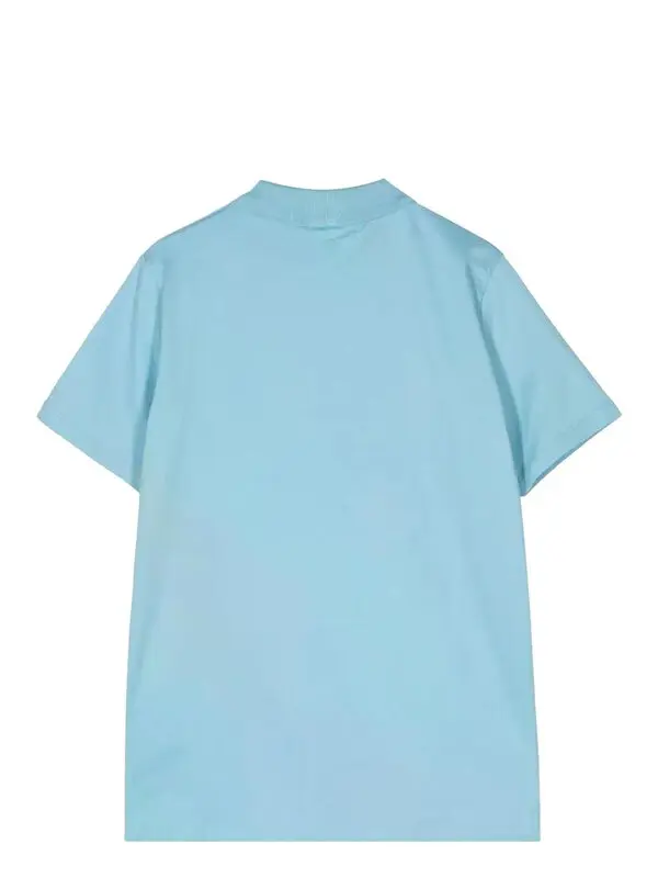 Karl Lagerfeld Ikonik Embroidered Polo Shirt - Blue