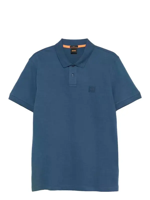 BOSS Cotton Polo Shirt - Blue