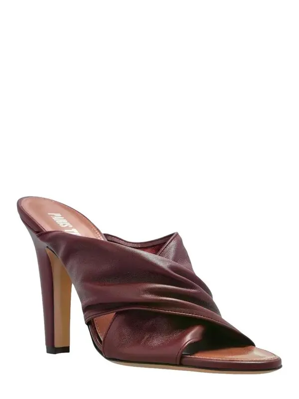 Paris Texas 100mm Maria Sandals - Red