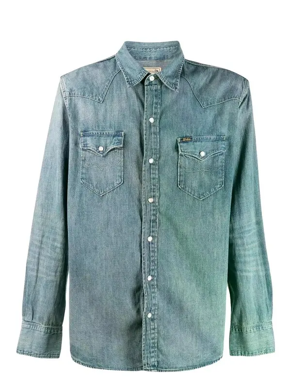 Polo Ralph Lauren Western Denim Shirt - Blue