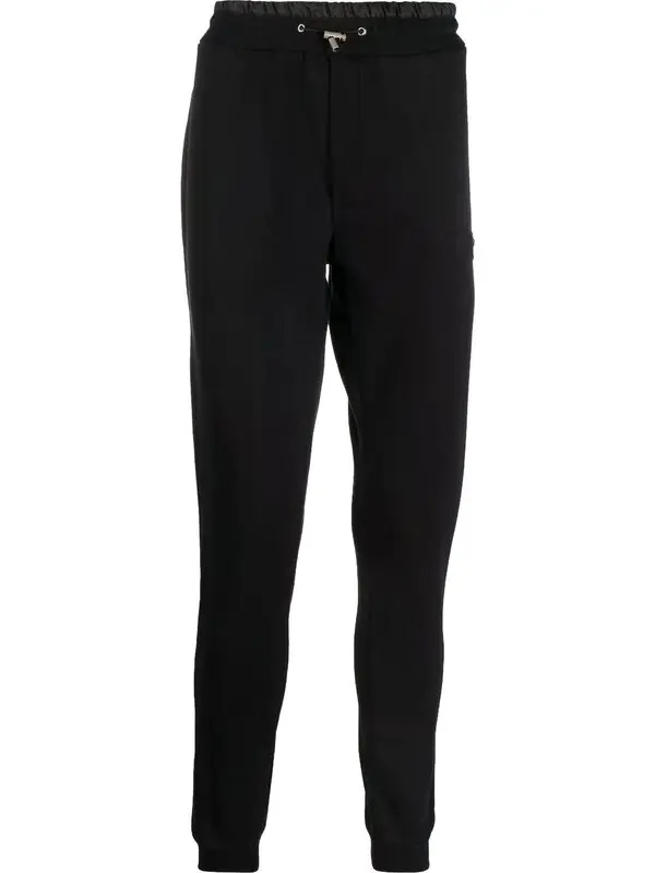 Philipp Plein Logo-patch Track Pants - Black