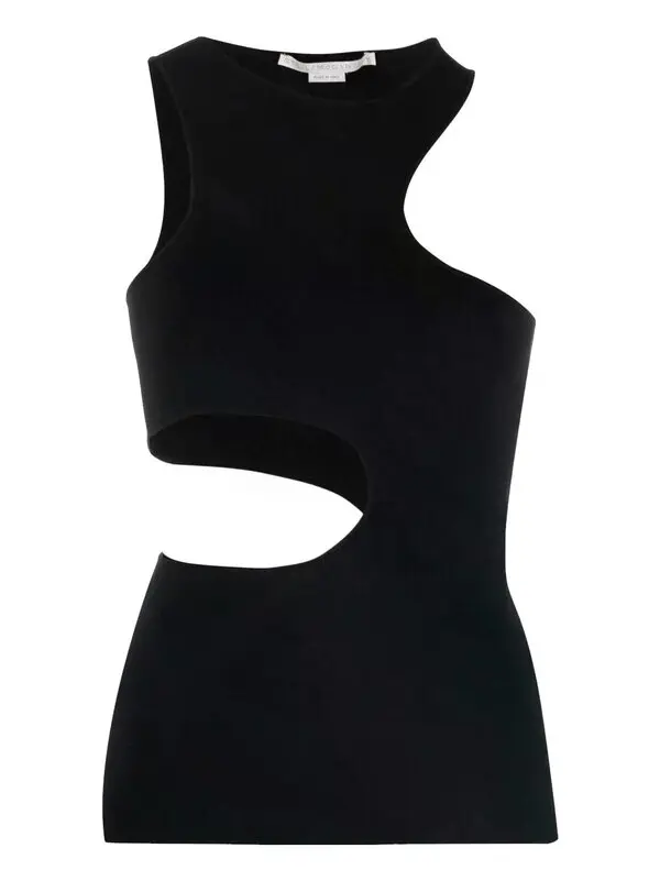 Stella McCartney Cut-out Tank Top - Black