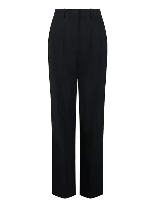 Ports 1961 Tailored Wool Trousers - Black