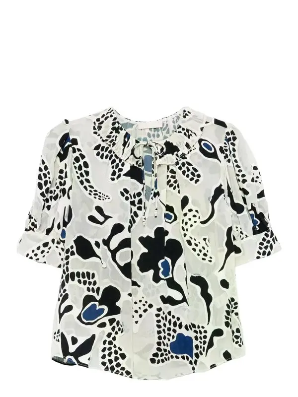 Ulla Johnson Marcella Blouse - Neutrals