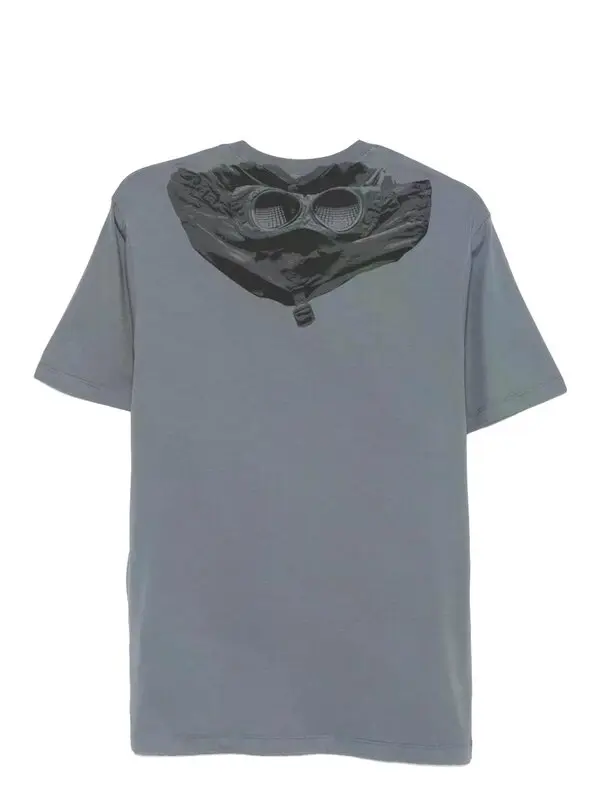C.P. COMPANY Goggles-print T-shirt - Blue