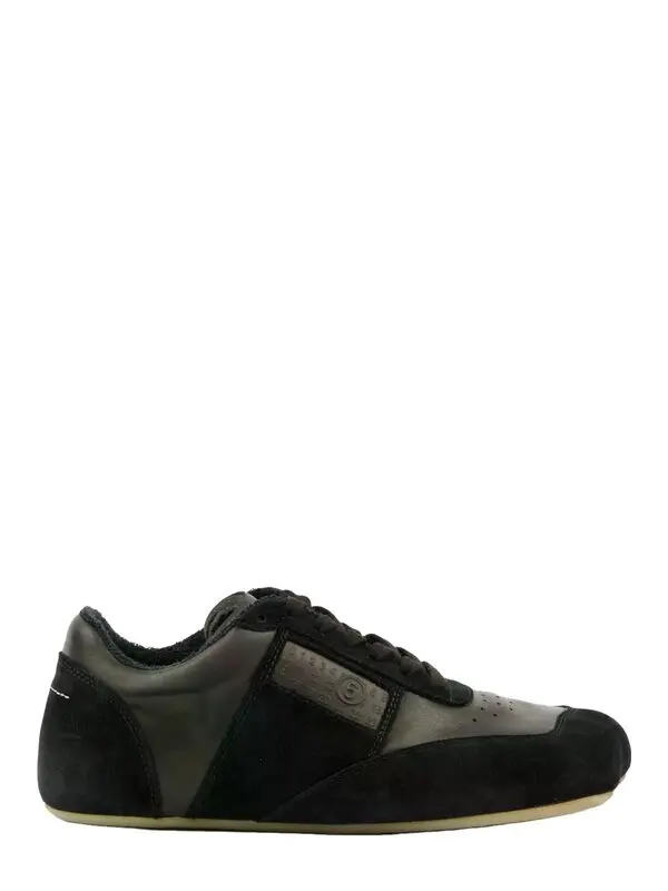 MAISON MARGIELA Anatomic Lace-up Sneakers - Black