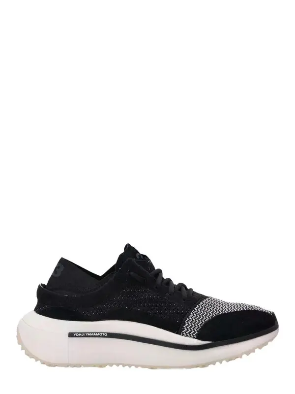 Y3 Knitted Low-top Sneakers - Black