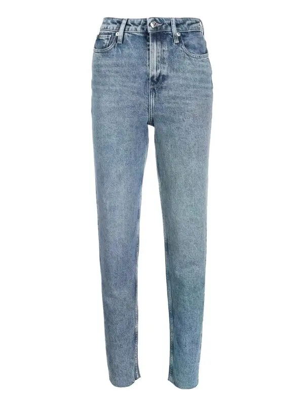 Tommy Hilfiger Gramercy High-rise Tapered Jeans - Blue
