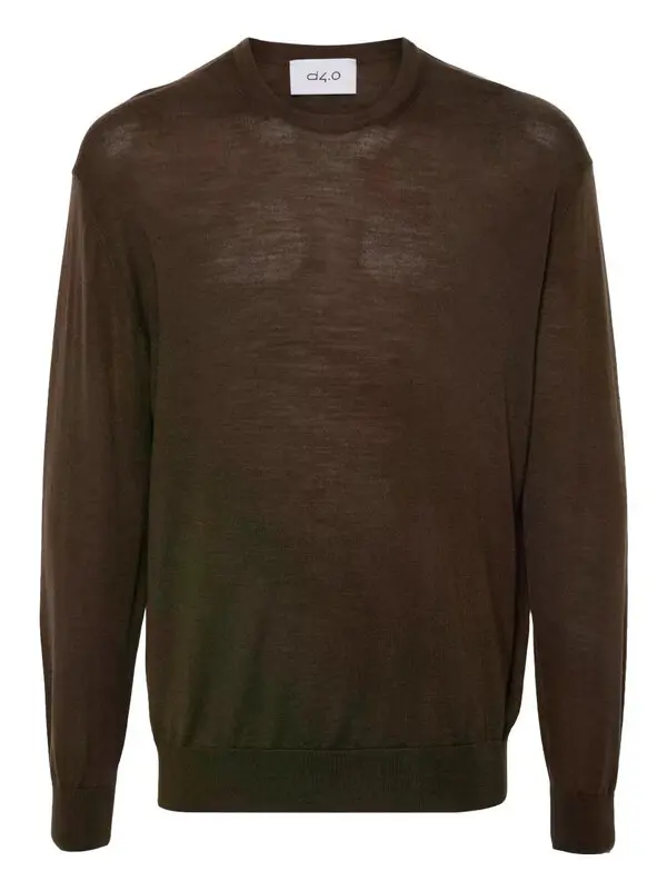 D4.0 Wool Sweater - Brown