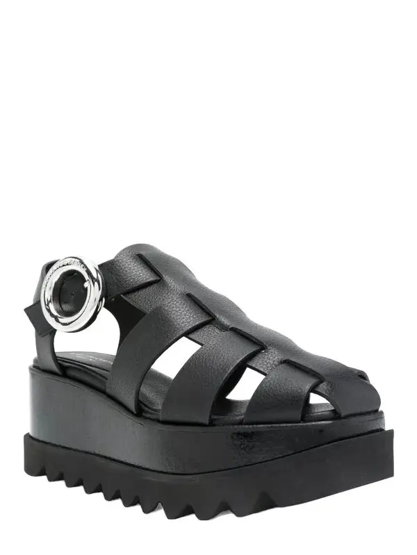 Stella McCartney 75mm Elyse Sandals - Black
