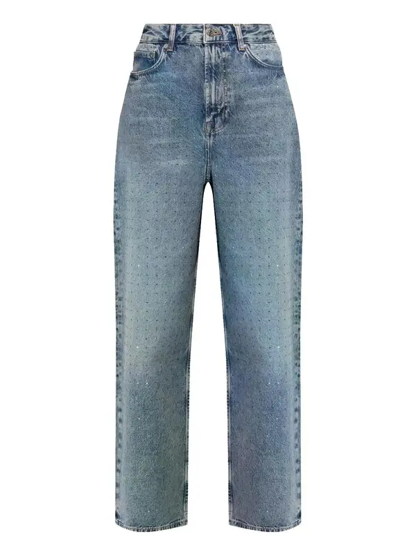 SAMSOE SAMSOE Wide-leg Jeans - Blue