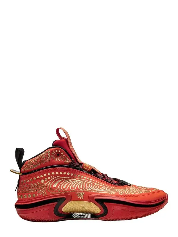 JORDAN Air 36 Luka High Top Sneakers - Red