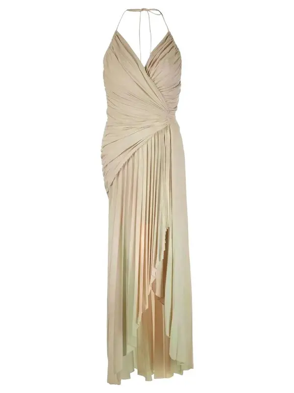 Alexandre Vauthier Draped Asymmetric Dress - Neutrals
