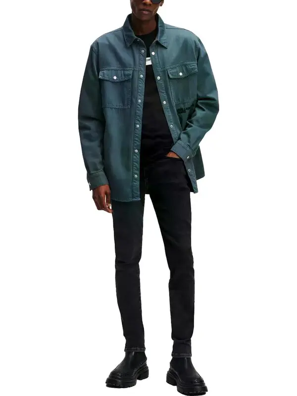 Karl Lagerfeld Five-pocket Skinny Jeans - Black