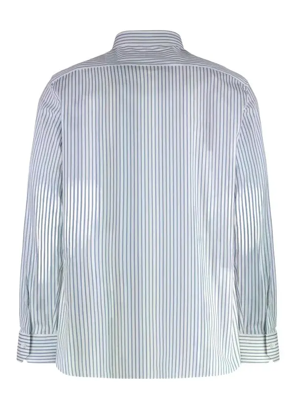 Zegna Striped Shirt - Blue