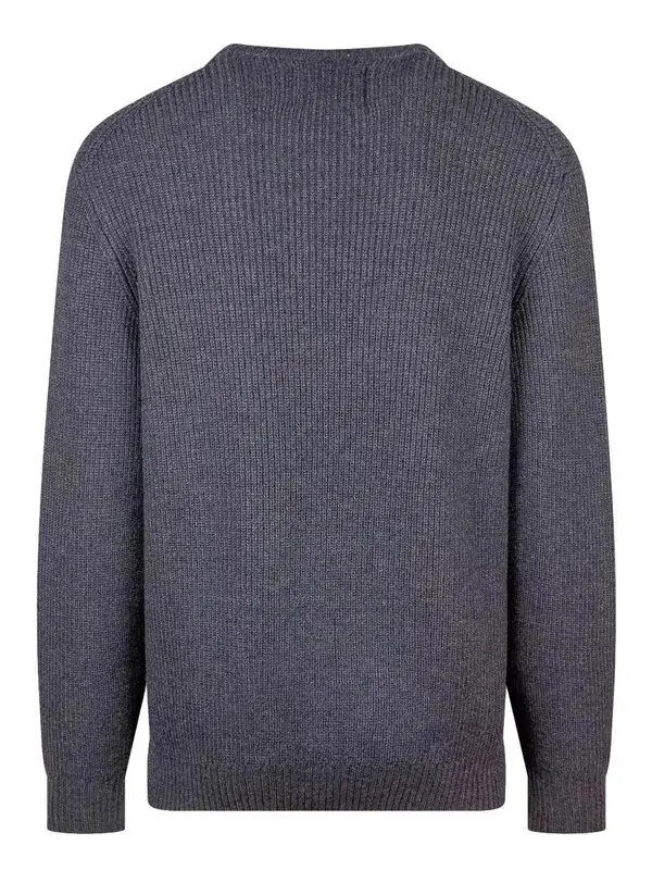 SEVEN GAUGE Ribbed Knit Jumper - Grey