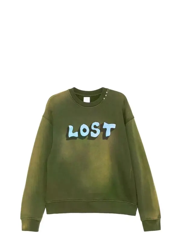 Alchemist Graphic Print Sweatshirt - Green