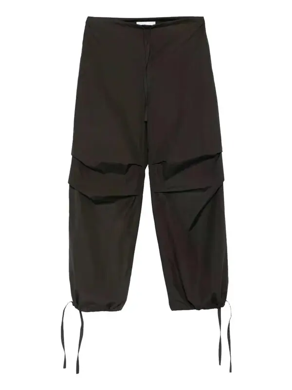 ALFIE The Grace Trousers With Drawstring Hem - Brown