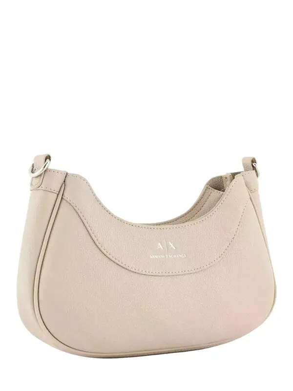 Armani Exchange Logo-stamp Shoulder Bag - Neutrals