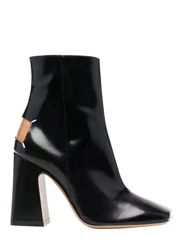 MAISON MARGIELA Décortiqué 100mm Four-stitch Boots - Black