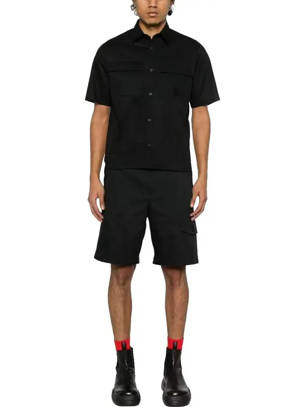 C.P. COMPANY Gabardine Shirt - Black