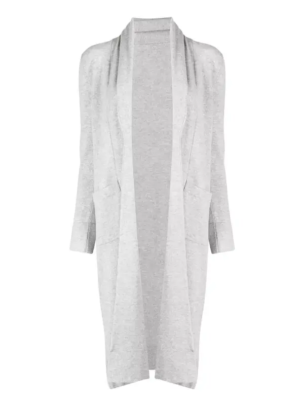 TEDDY CASHMERE Venzia Open-front Cardigan - Grey