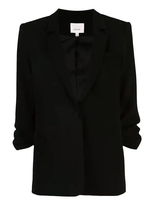Cinq À Sept Crepe Khloe Blazer - Black