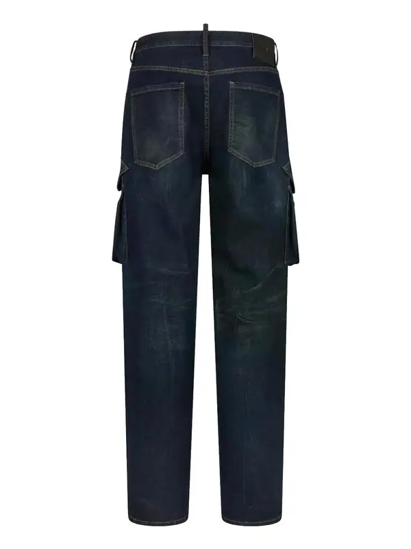 Dsquared2 Boston Cargo Pocket Jeans - Blue