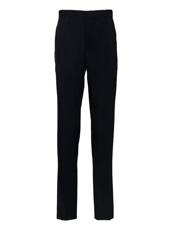 LANVIN Straight-leg Tailored Trousers - Blue