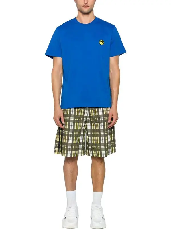 BARROW Crewneck Logo T-shirt - Blue