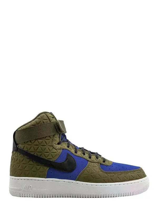 Nike Force 1 Hi Premium Suede High Top Sneakers - Green