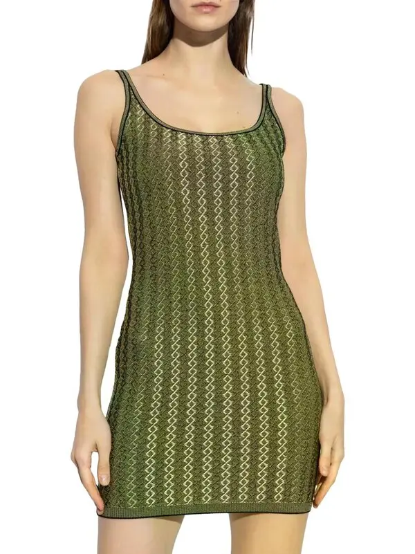Jacquemus Marino Mini Dress - Green
