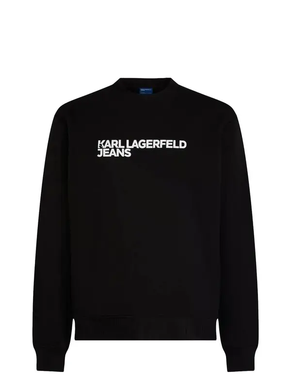 Karl Lagerfeld Essential Logo Sweatshirt - Black
