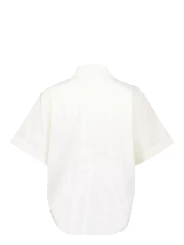 FRAME Patch-pocket Cotton Shirt - Neutrals