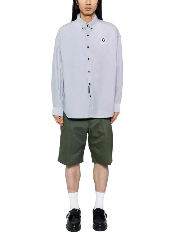 AAPE BY *A BATHING APE Long Sleeves Shirt - Grey
