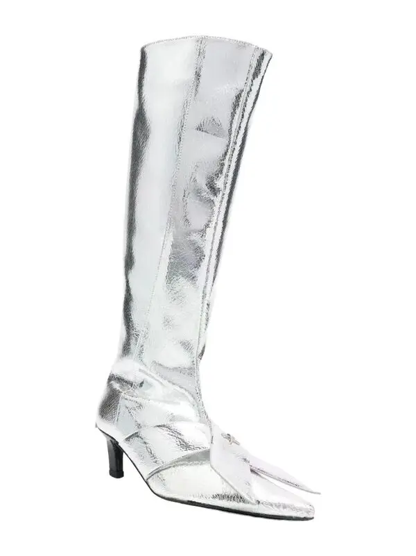 GMBH Zina Knee-high Boots - Silver