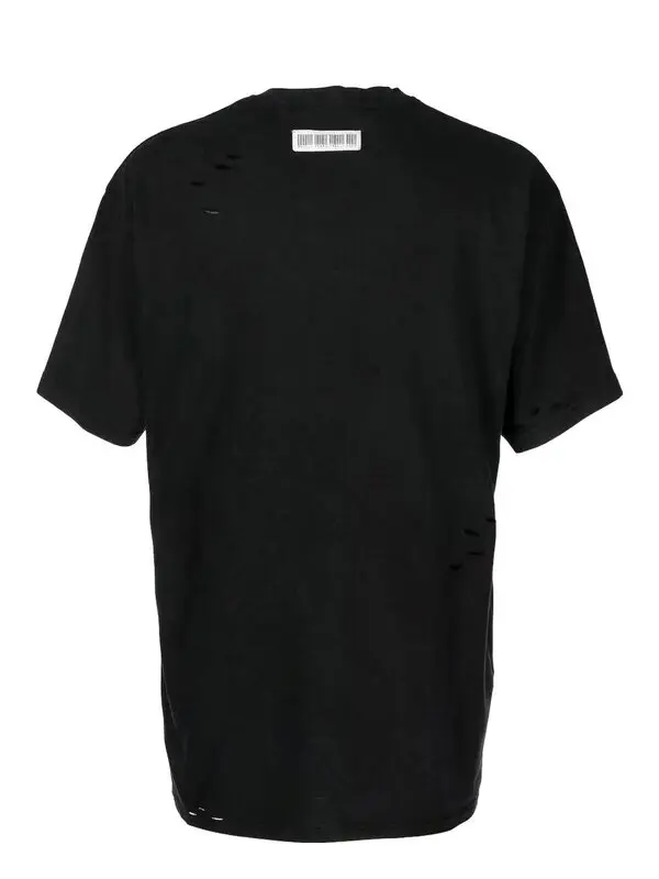 MOSTLY HEARD RARELY SEEN Barcode Graphic-print T-shirt - Black