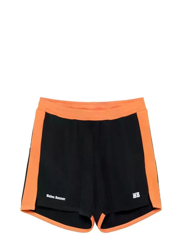 WALES BONNER Home Track Shorts - Black