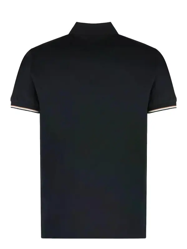 BOSS Cotton Polo Shirt - Black