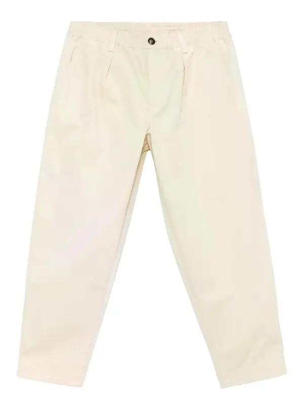 Marni Organic Cotton Trousers - Neutrals