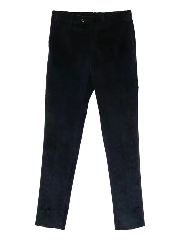 PT TORINO Corduroy Slim Fit Trousers - Blue