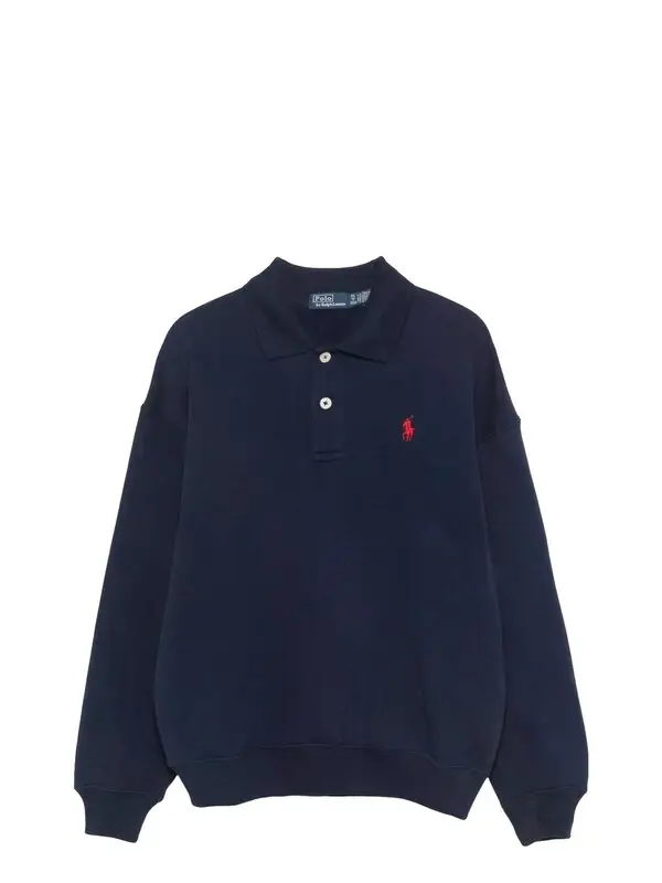 Polo Ralph Lauren Polo Pony Motif Top - Blue