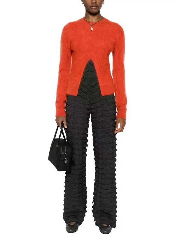 Nanushka Cut-out Sweater - Red