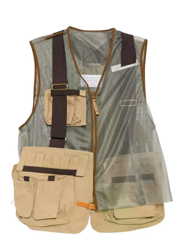 Kolor Zip-up Gilet - Neutrals
